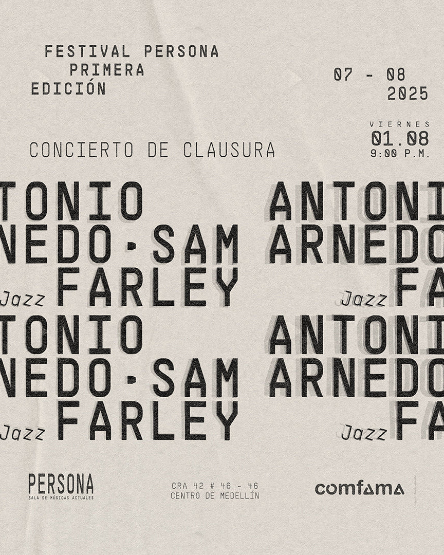 Antonio Arnedo y Sam Farley – PERSONA